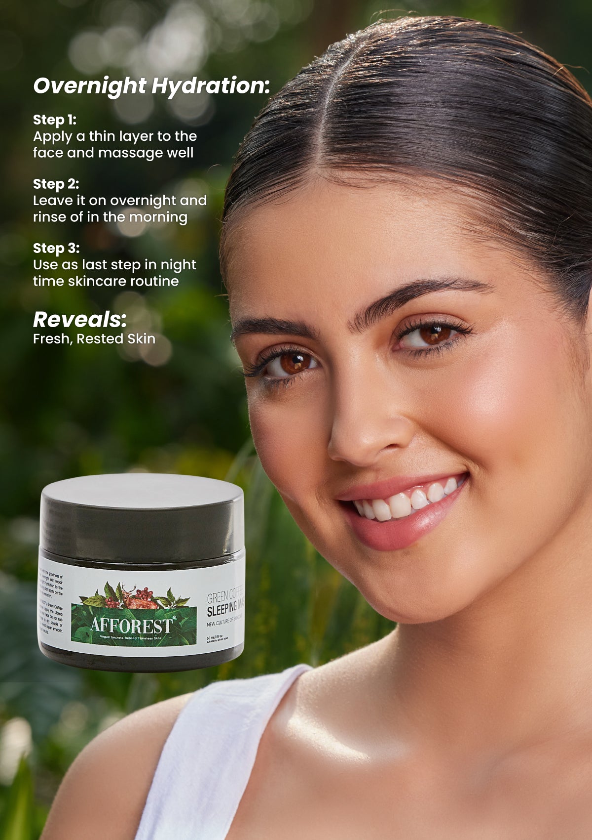 Green Coffee Sleeping Mask – AFFOREST